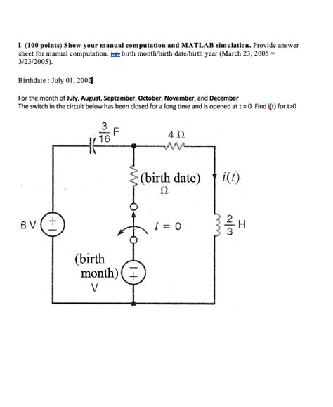 Solved I 100 Points Show Your Manual Computation And