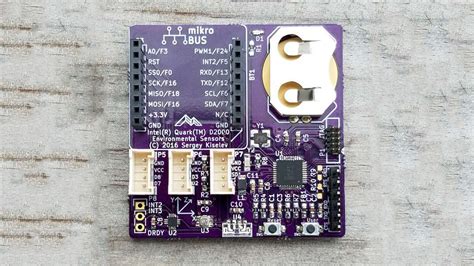 Arduino Environmental Sensing Intel Quark D2000 Mcu Board