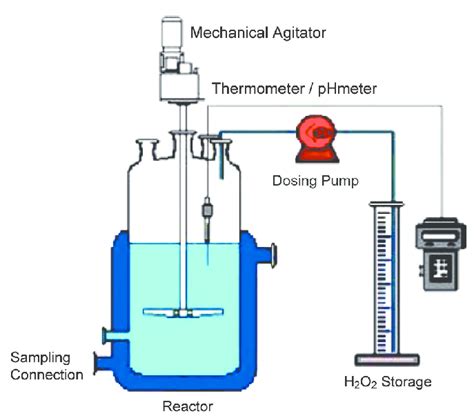 Scheme Of The Reactor Used For The Degradation Of Phenol Download Scientific Diagram