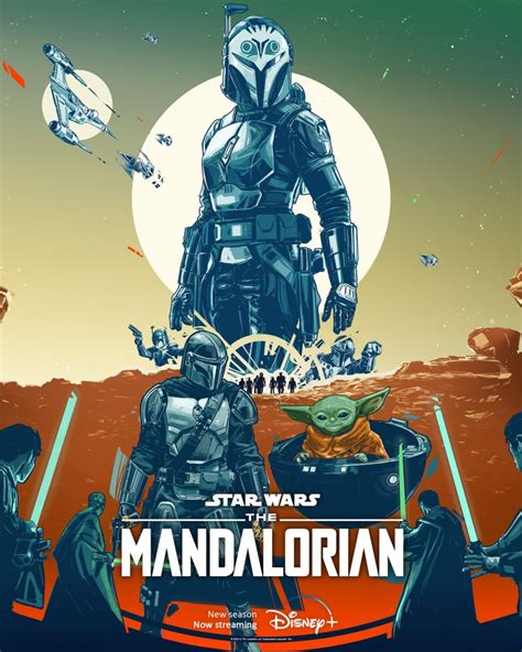 New The Mandalorian Season 3 Poster Shared By Star Wars Uk That