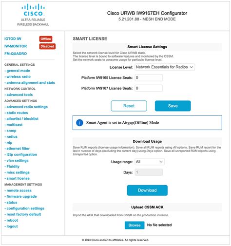 Cisco Ultra Reliable Wireless Backhaul For Catalyst Iw Access Points Software Configuration