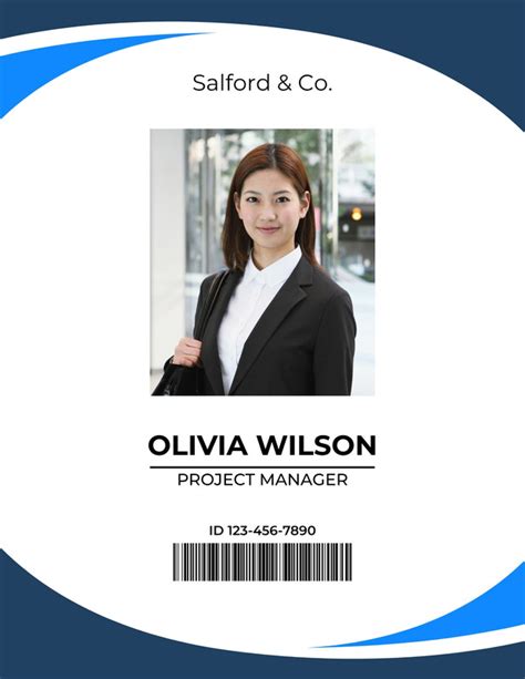 Free And Customizable Id Picture Templates