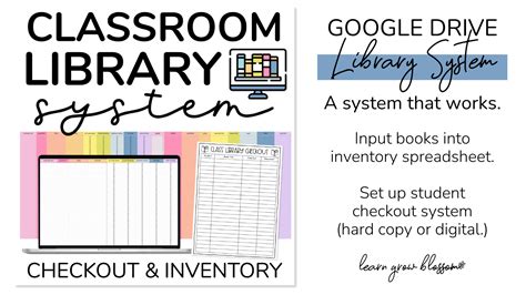 Easy Classroom Library Checkout System Learn Grow Blossom