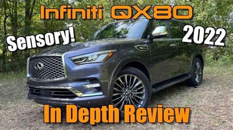 2022 Infiniti QX80 Sensory 4WD Start Up Test Drive In Depth Review