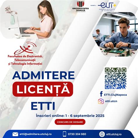 Facultatea De Electronică Telecomunicaţii şi Tehnologia Informaţiei Utcn
