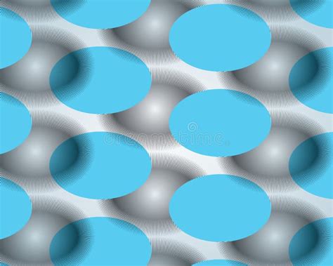 Abstract Colorful Spheres Seamless Texture Stock Vector Illustration