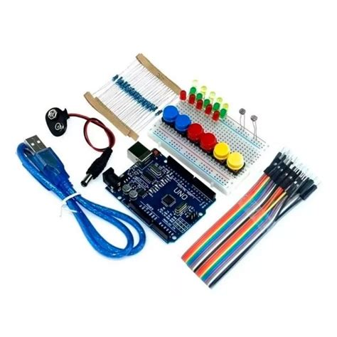 Kit Arduíno Uno R3 Itens Componentes Eletrônicos Programe Shopee Brasil