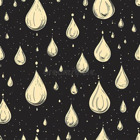 A Striking Black And White Pattern Featuring Drops That Creates A Bold And Captivating Visual