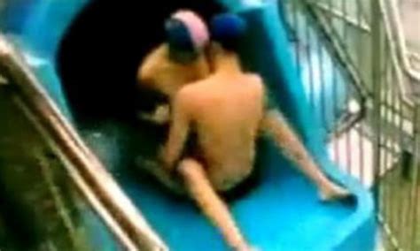 Couple Caught Having Sex On Waterpark Slide In Poland Daily Mail Online