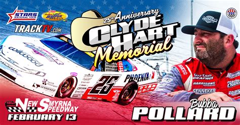 Bubba Pollard Enters Clyde Hart Memorial 200 At New Smyrna Speedway
