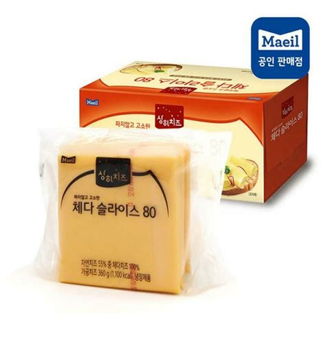 상하치즈 체다슬라이스80 80매 티몬
