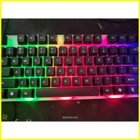 Zgb G21 Keyboard Wired Usb Gaming Mouse Flexible Polychromatic Led Lights Computer Technical