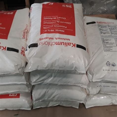 Jual Jual Bahan Kimia Kcl Potassium Chloride Technical Grade Ex Jerman