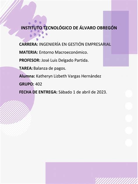 Investigación Balanza De Pagos Entorno Macro Descargar Gratis Pdf Balance De Pagos