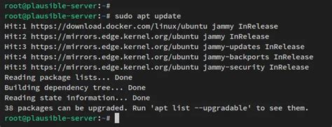 How To Install Plausible Analytics With Docker On Ubuntu