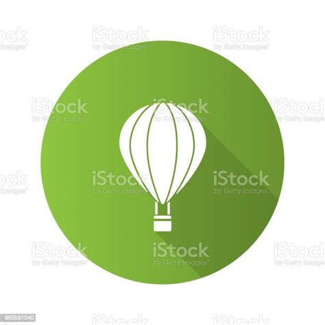 열기구 아이콘크기 그림자에 대한 스톡 벡터 아트 및 기타 이미지 그림자 긴 날기 Istock