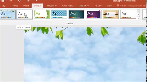 قرار دادن بک گراند و عکس زمینه برای پاورپوینت Youtube