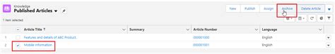 Salesforce Knowledge Knowledge Article Salesforce