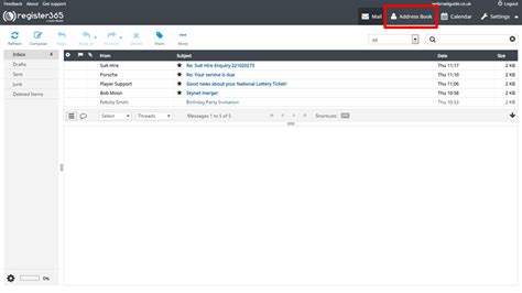 Importing And Exporting Address Book Contacts In Webmail Support