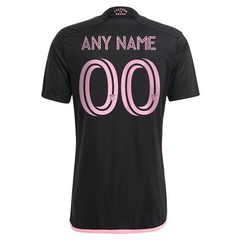 Inter Miami Cf Adidas 2024 La Noche Replica Custom Jersey Black