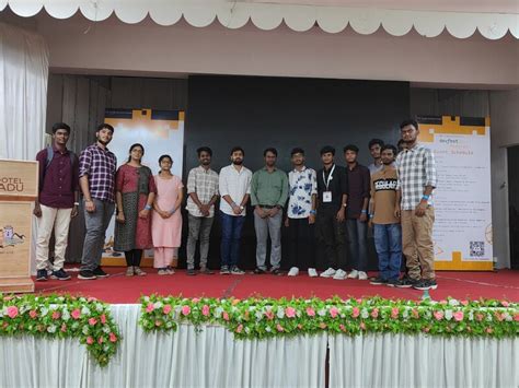 Menthem Poojith Reddy On Linkedin Gdsckare Gdsc Devfest2023 Gdg Madurai