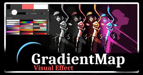 Gradient Map Palette Colorization Effect カメラエフェクト Unity Asset Store