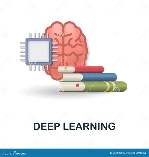 Deep Learning Icon D Illustration From Data Science Collection Creative Deep Learning D Icon