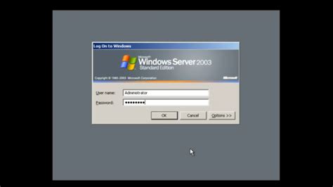 Install Microsoft Windows Server 2003 Guide