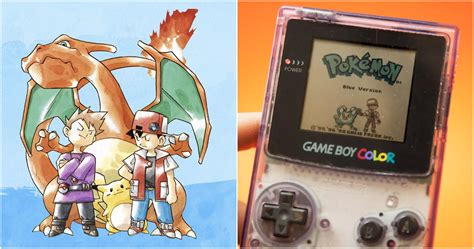 Pokemon Red Gameplay On Gameboy Color
