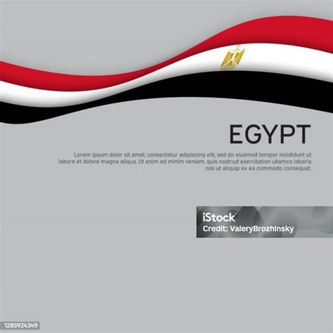 추상흔들며 이집트 국기 종이 컷 스타일 이집트 애국 휴가 카드 디자인에 대한 창조적 인 배경 내셔널 포스터 국가 애국 이집트 표지 전단지 벡터 설계 0명에 대한 스톡 벡터