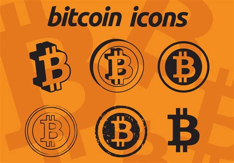 Bitcoin Vector Icons 29313 Vector Art At Vecteezy
