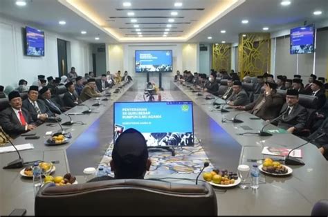 Jurusan Pai Kini Miliki 4 Guru Besar