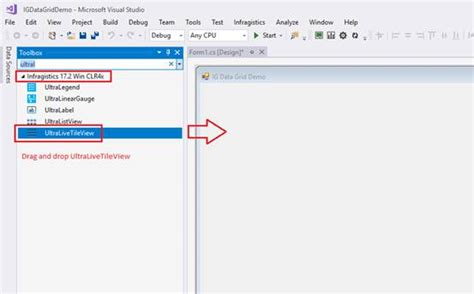 Building Windows Forms Data Driven App Using UltraGrid