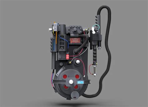 ghostbusters proton pack 3d model by nikkoindustries on thangs