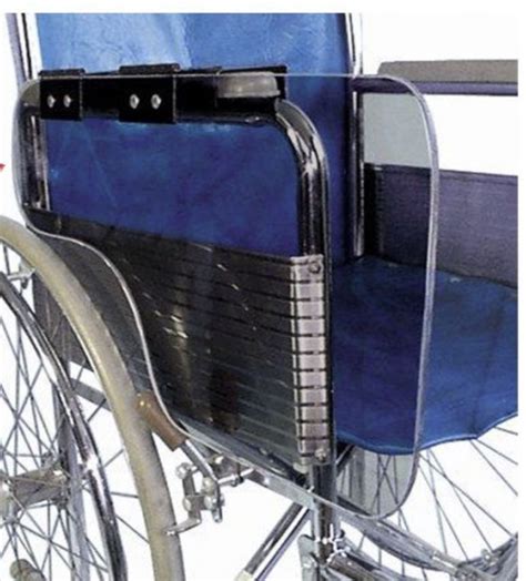 Clear Slide On Flip Up Half Tray For Wheelchair Mobility Care
