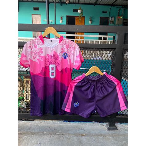 Jual Jersey Voli Cewek Stelan Fullprint Kaos Voli Cewek Fullprint