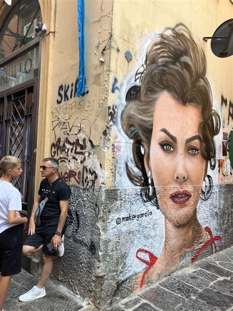 Napoli Murales Di Sophia Loren