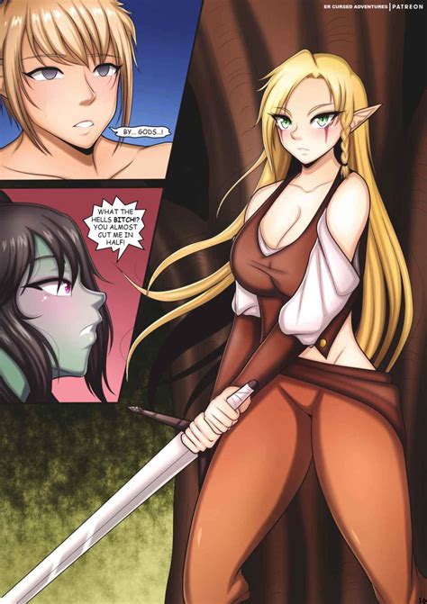 Rule 34 Angry Blonde Hair Chapter 1 Comic Elf Elf Female Er Cursed