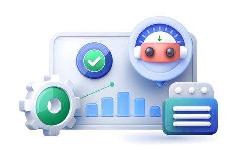 Ai Assistant And Qa Dashboard Icons For Vector Designs In Photo Stock Concept Premium Ai