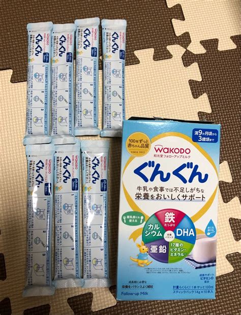 フォローアップミルク 和光堂 粉ミルク スティック｜paypayフリマ