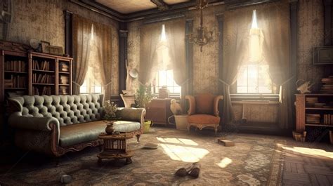 3d로 렌더링된 빈티지 빅토리아 인테리어 디자인의 배경 빈티지 배경 테리 배경 인테리어 디자인 배경 이미지 Hd 빈티지 테리 인테리어 디자인 배경 사진 무료
