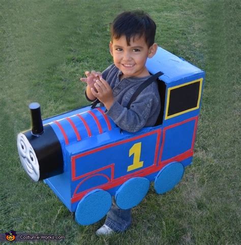 Thomas The Train Costume No Sew Diy Costumes
