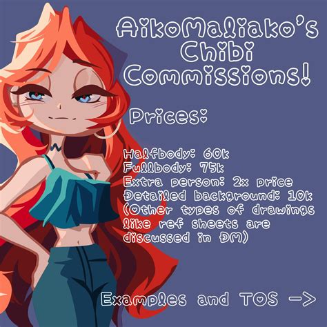 Opening Up Chibi Commissions Rroyalehighroblox