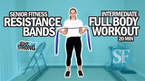 Full Body Resistance Bands Workout For Seniors Intermediate Level
