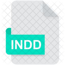 Indd File Icon Download In Flat Style
