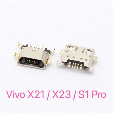 5 50pcs Usb Plug In Charging Charger Port For Vivo X21 X23 S1 Pro