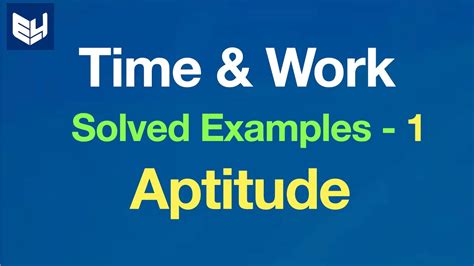 Time And Work Shortcut Tricks Aptitude Part 01 Pratik