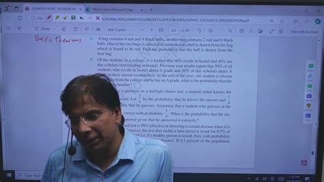 133 Prpbability Class 12 Bays Theorem On 191224 Youtube