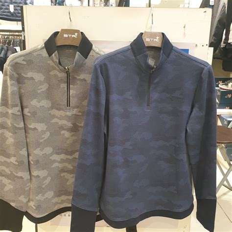 Btr골프 뉴코아울산 카모플라쥬패턴으로 스포티함을 살린 여성티셔츠 Bst4122w 1 이랜드몰