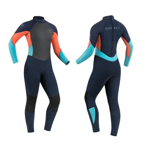 Osprey Womens Zero 5mm Wetsuit Full Length Neoprene Wetsuit Coral